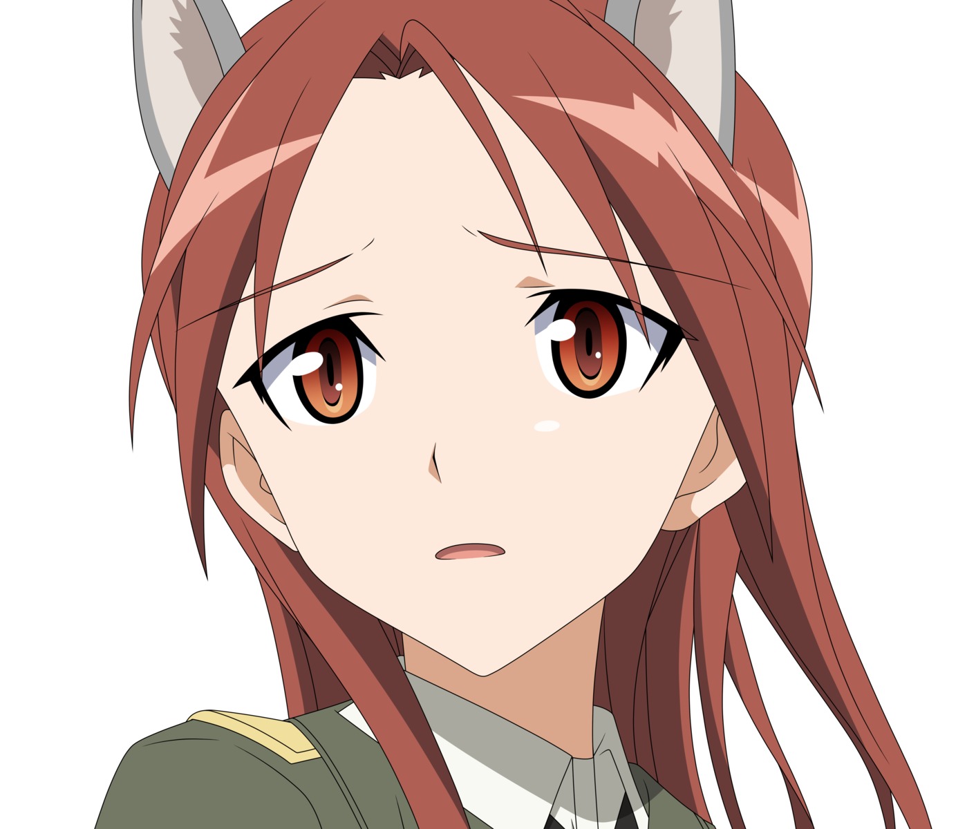strike witches minna dietlinde wilcke uniform vector trace | #163200 | yande.re